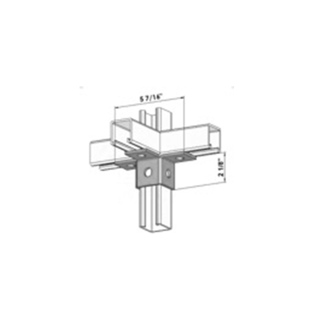 SSS 50 E – 3 LUG 6 HOLES WING BRACKET – Strut Support Systems